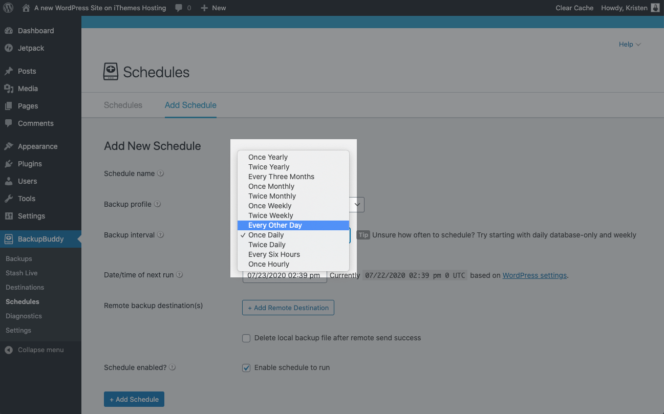 10 Tips For WordPress Backup Schedules - SolidWP